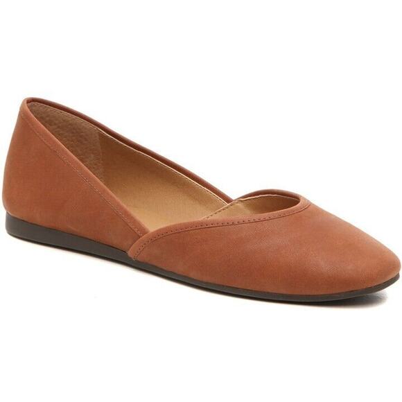 Lucky Brand | Shoes | Lucky Brand Adoura Brown Leather Slip On Comfort ...